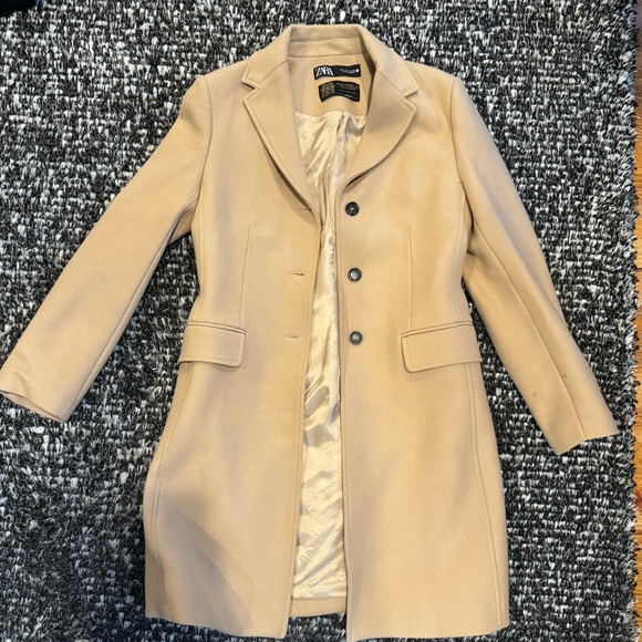 Zara | Jackets & Coats | Zara Wool Coat | Poshmark